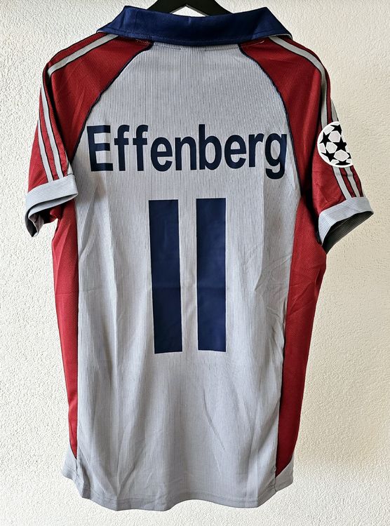 FC Bayern Retro Trikot #11 Effenberg CL-Finale 98/99 Gr.L (Neu und ...