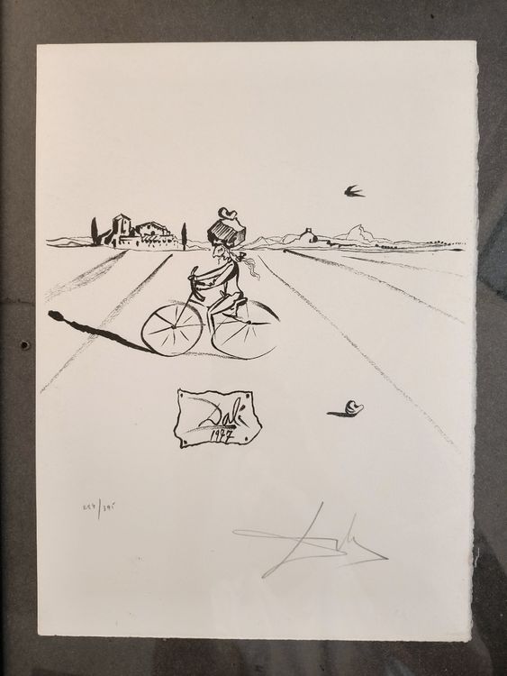 Dali Lithographie original signiert (Neu (gemäss Beschreibung)) in Biel/Bienne für CHF 97 – mit ...