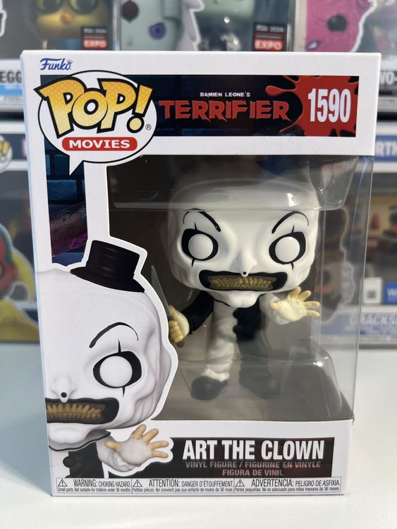 Funko POP! Movies Terrifier - Art The Clown (With Knife) (Neu und ...