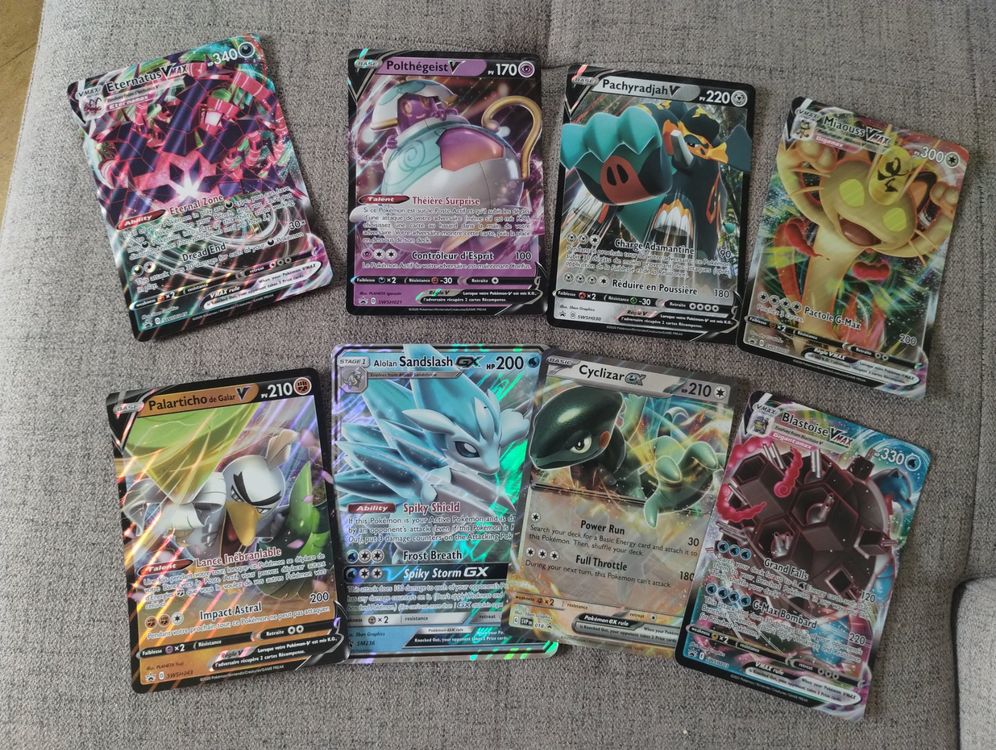 8 cartes Pokémon 13x19 | Kaufen auf Ricardo