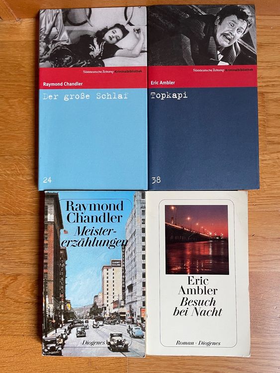 4 Krimi Klassiker Raymond Chandler & Eric Ambler | Kaufen auf Ricardo