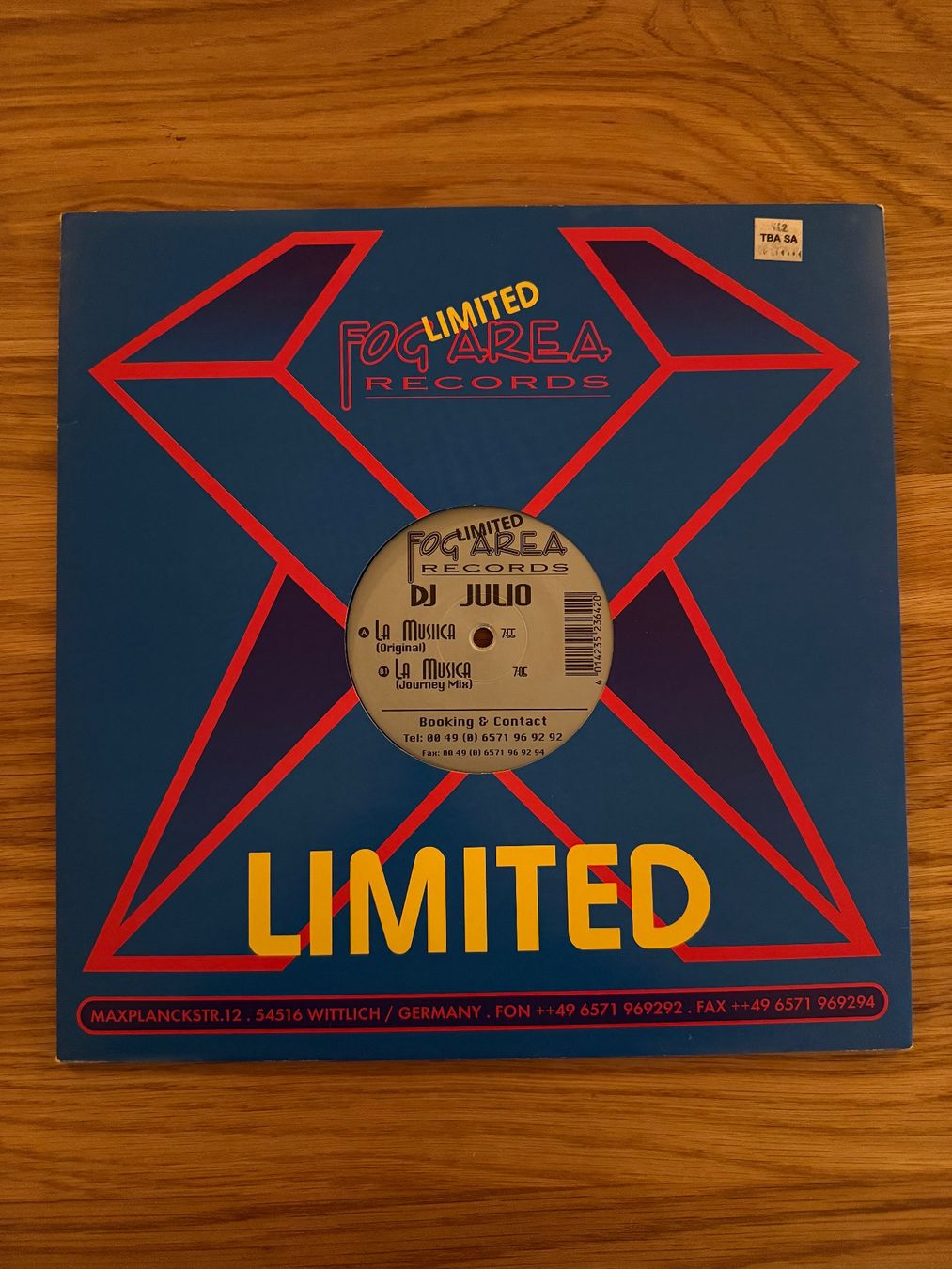 DJ Julio – La Musica (Hardtrance, FOG LTD 005) (Gebraucht) in Grafstal ...