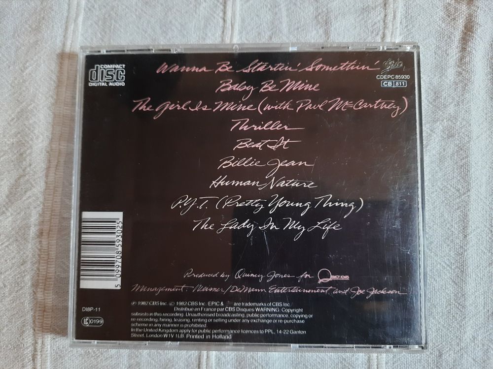 Michael Jackson - Thriller CD Hammer Album!! | Kaufen auf Ricardo