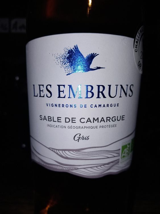 Les embruns Sable de camargue gris bio 2023 (Neu und originalverpackt ...
