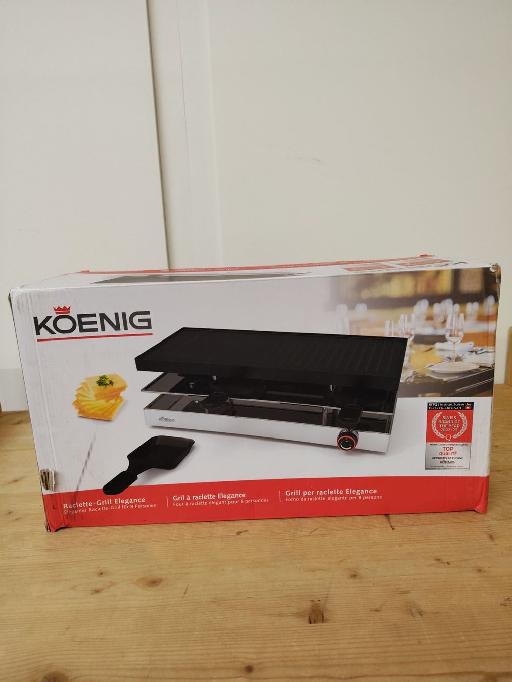 Koenig - Raclette-Grill Elegance - 8 Personen (Neu und originalverpackt ...