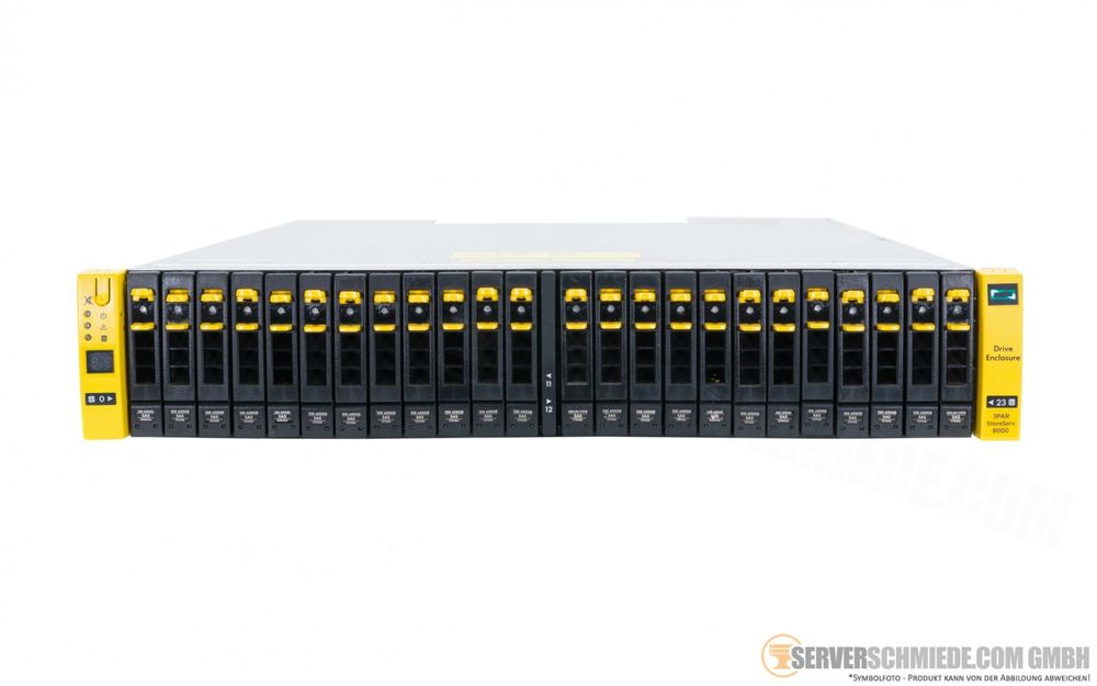3 x HPE 3PAR StoreServ 8000 JBOD 24 x 2.5" SFF HDD SSD SAS | Kaufen auf Ricardo