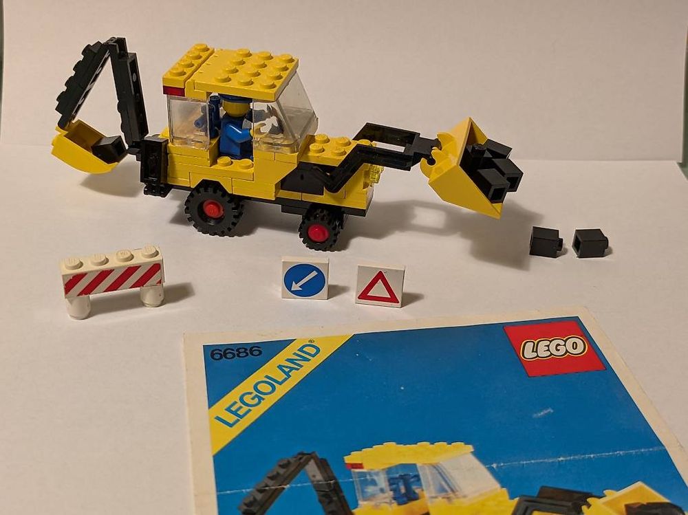 Lego Legoland 6686 Bagger (Gebraucht) in Männedorf für CHF 12 – mit ...