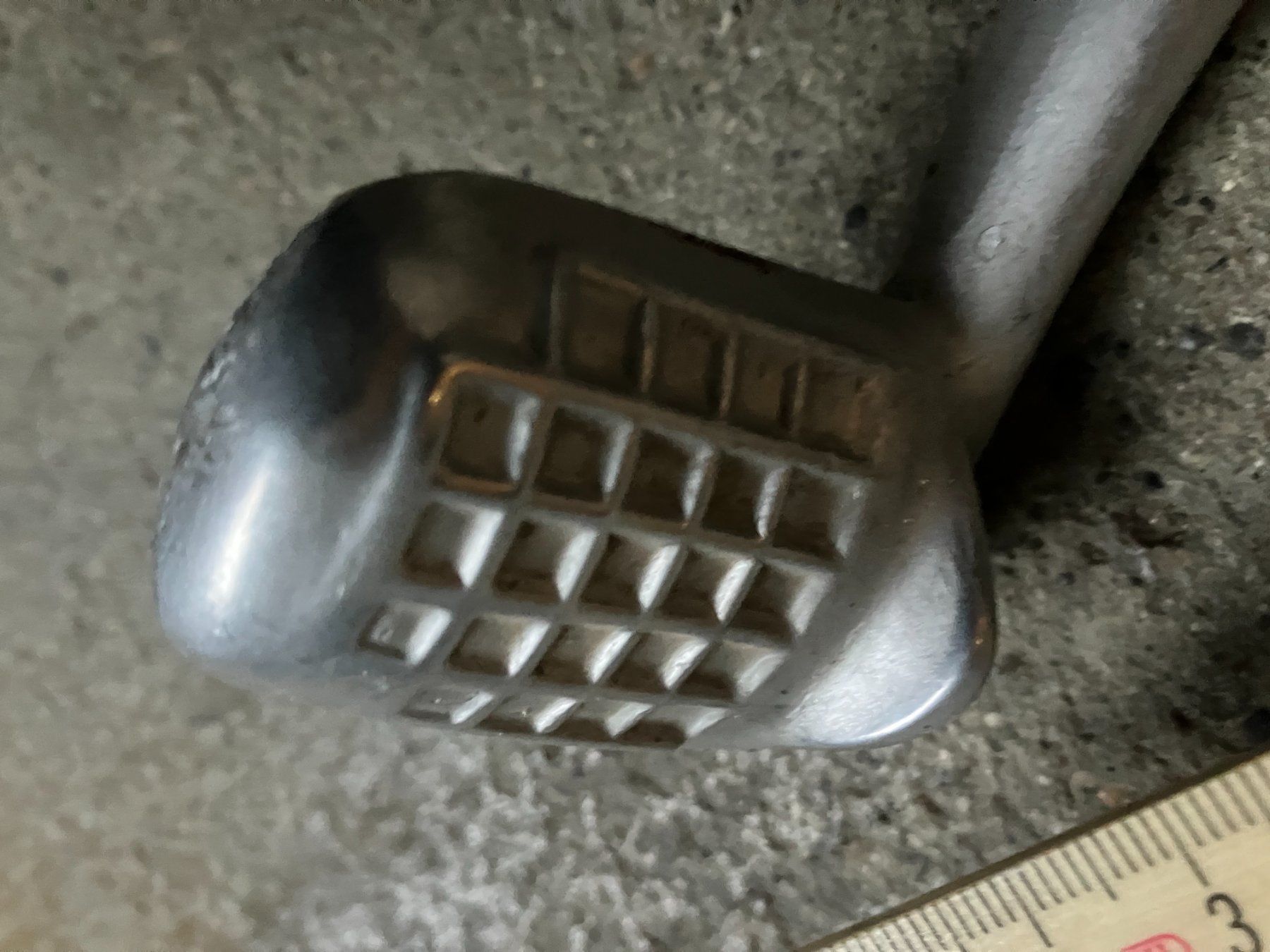 Kick Start Hebel Vespa Allstate Faro Basso Aluguss Original (Gebraucht ...