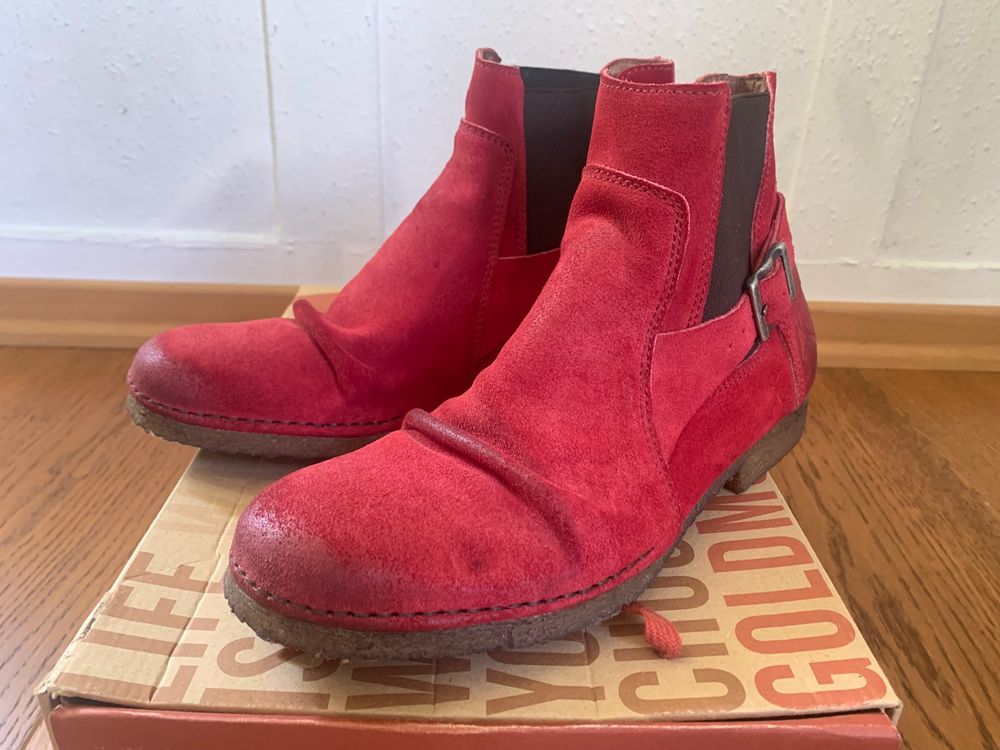 Goldmud Vintage Chelsea red Gr.41 (Neu und originalverpackt) in Zürich ...
