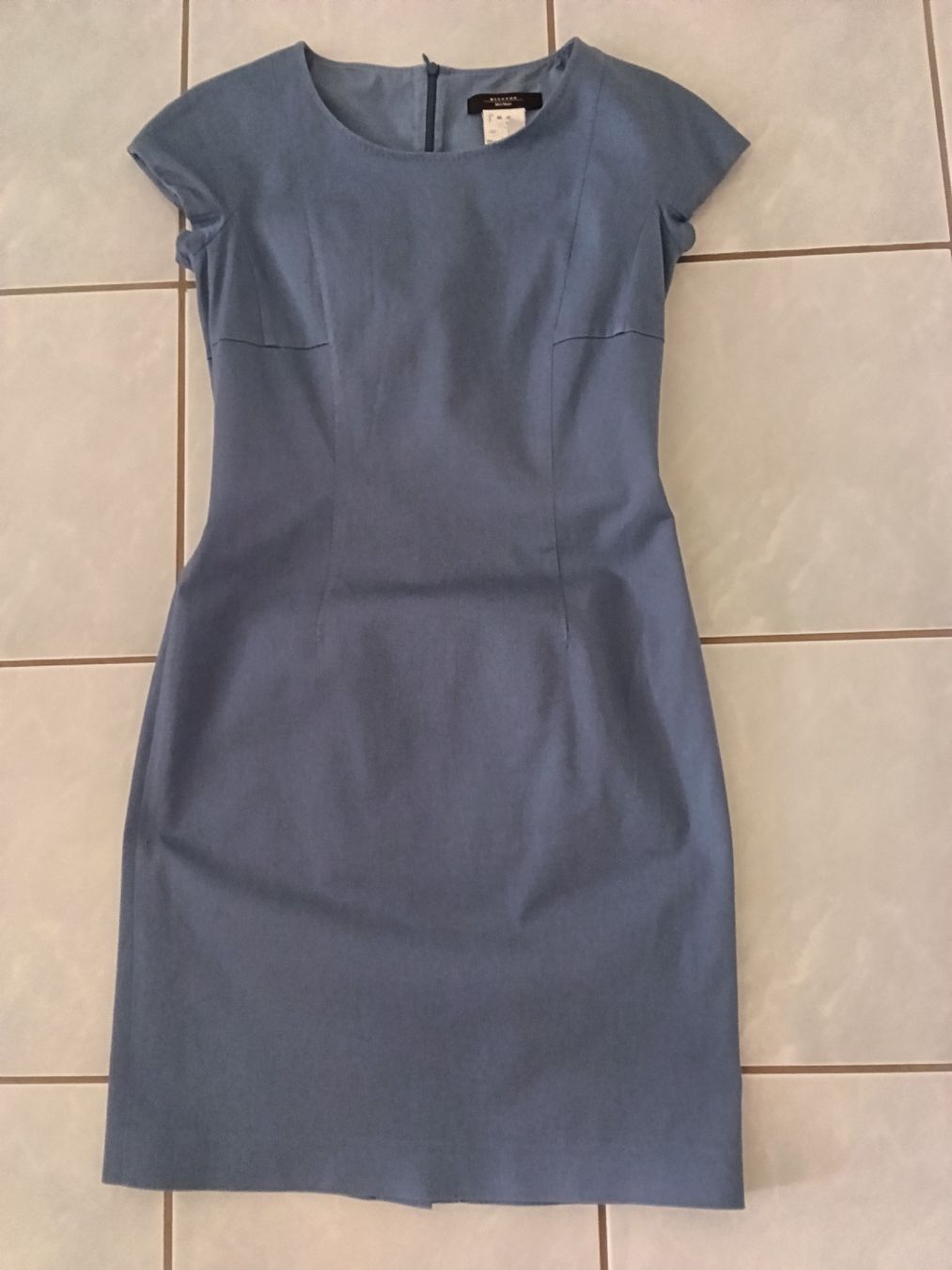 Robe, S, bleu pétrole Max Mara Weekend, coton, très bon état (D ...