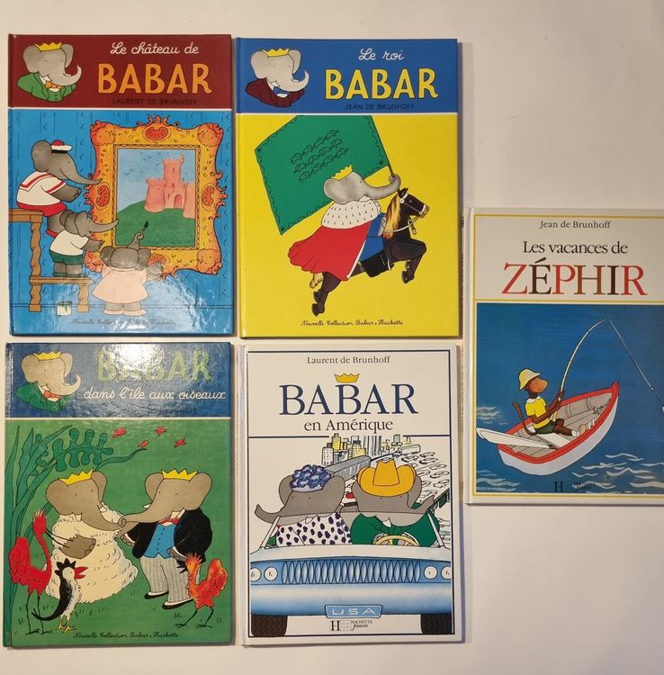 5 Babar en français Bücher + Zéphir Ferien (Gebraucht) in Opfikon für ...