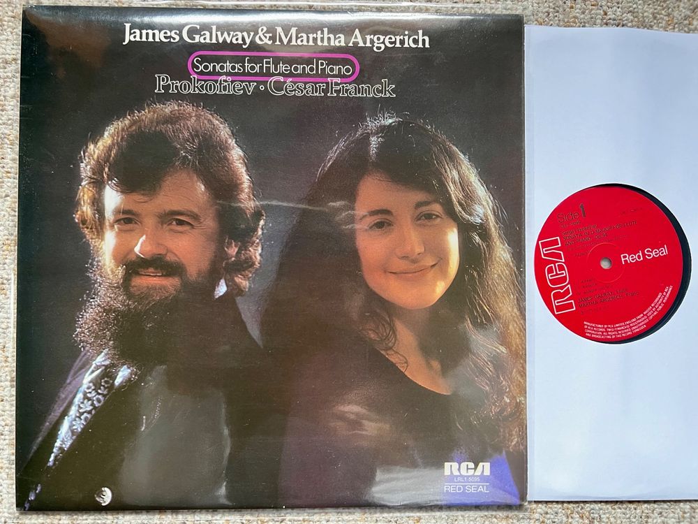 James Galway & Martha Argerich Prokofiev LP GEWASCHEN TOP | Kaufen auf Ricardo