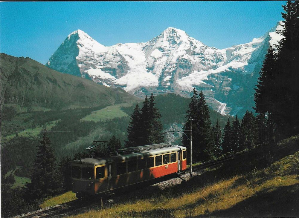 Mürren Berner Oberland mit Eiger Mönch und Jungfrau (Neu (gemäss Beschreibung)) in Rothrist für ...