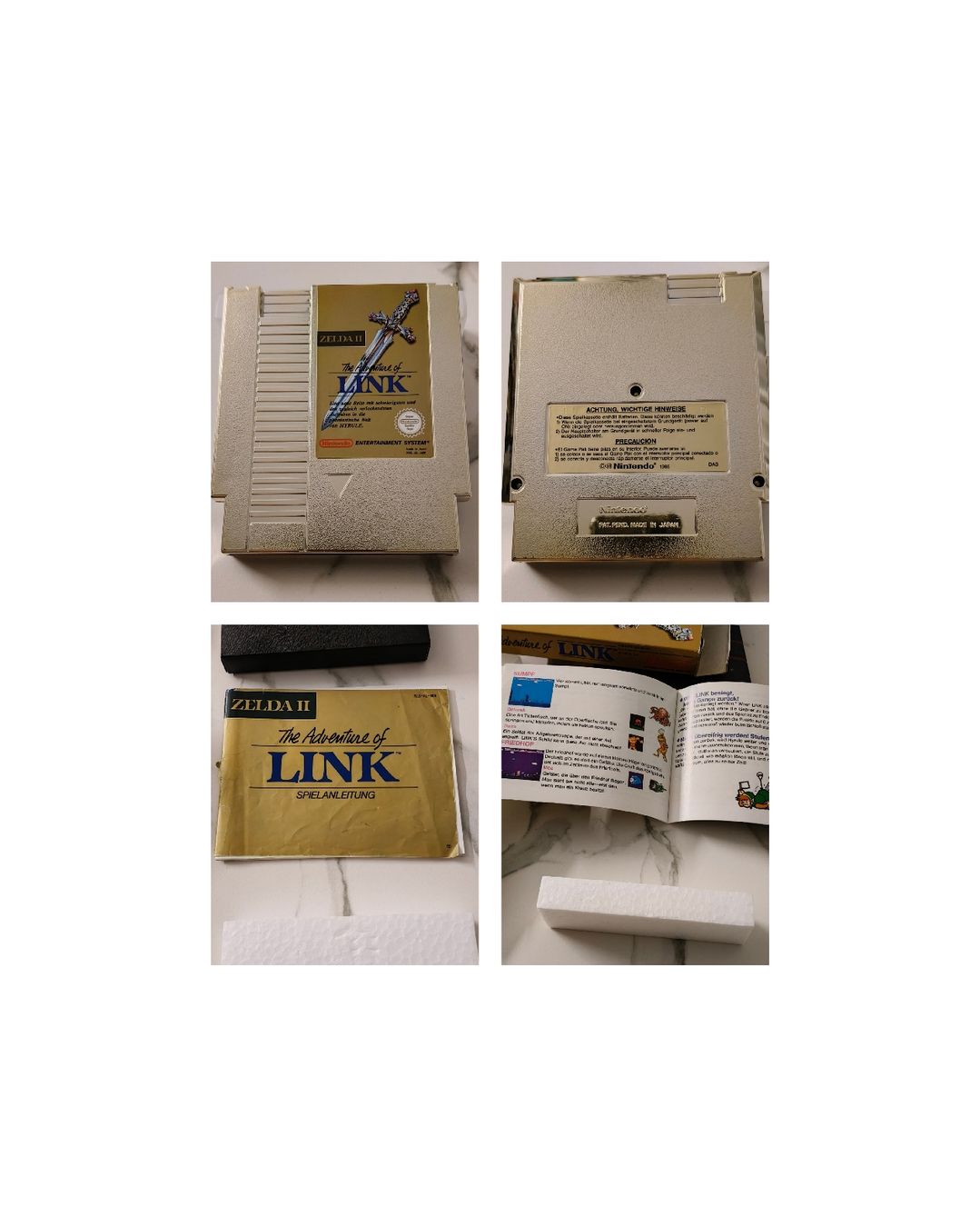 Zelda II: The Adventure of Link - NES, Komplett! Selten! (Gebraucht) in ...