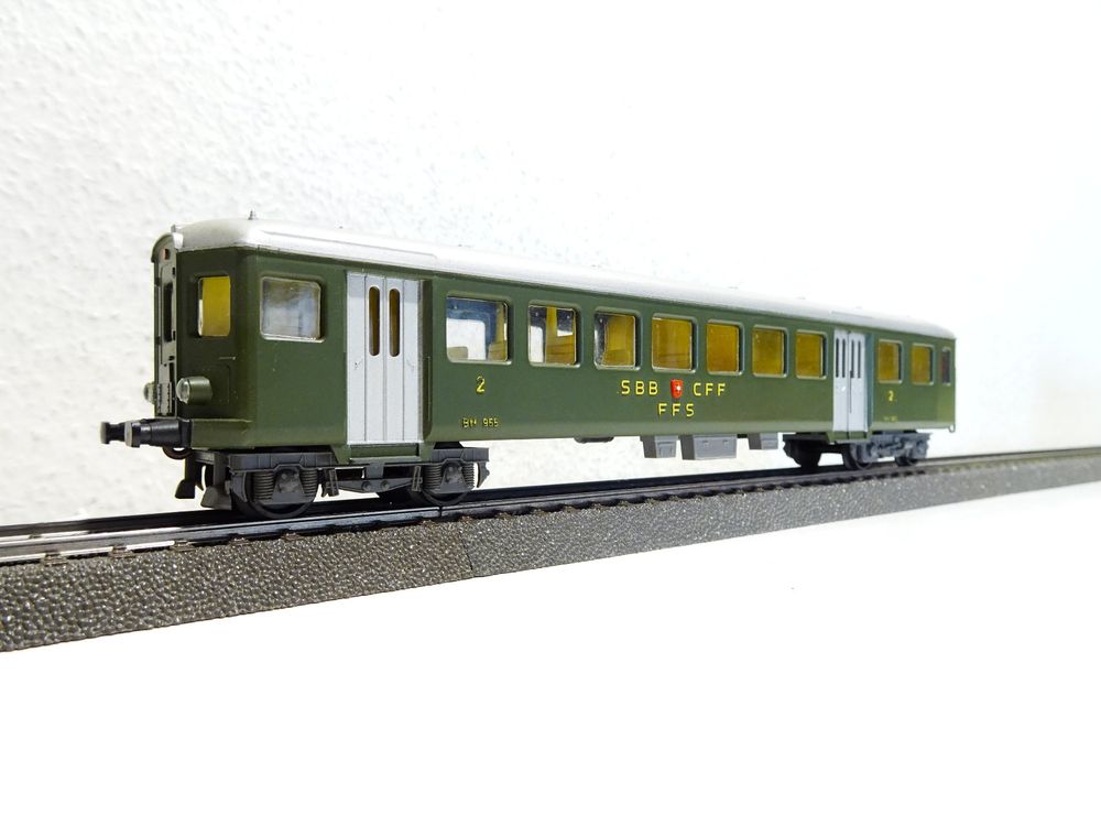 Kleinbahn Steuerwagen Personenwagen SBB Bt 955 HO 393 (Gebraucht) in Luzern für CHF 25.9 – mit ...