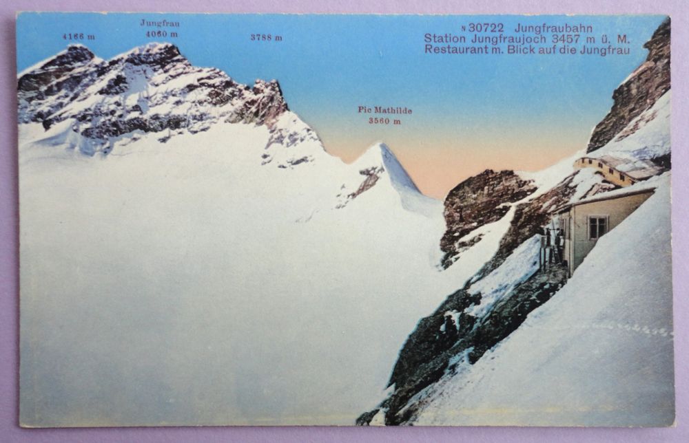 Jungfraubahn - Station Jungfraujoch 3457 m ü.M. (Gebraucht) in Fétigny für CHF 1 – mit Lieferung ...