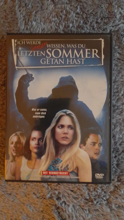 ICH WERDE IMMER WISSEN,WAS DU LETZTEN SOMMER GETAN HAST DVD (Gebraucht ...