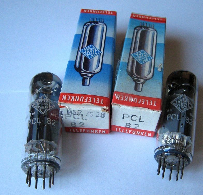 2 Röhren / Radioröhren PCL82, Telefunken (Neu (gemäss Beschreibung)) in ...