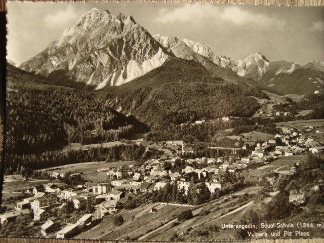 Unterengadin, Scuol-Schuls mit Vulpera und Piz Pisoc. (Gebraucht) in Thun für CHF 1 – mit ...