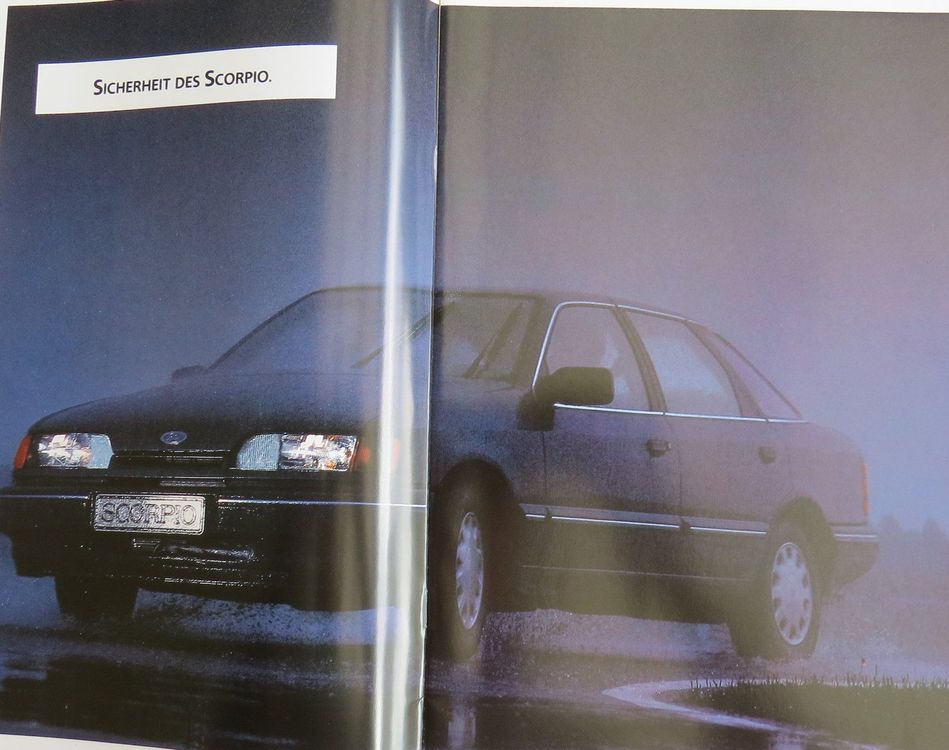 Prospekt Ford Scorpio 1986 inkl. Preisliste 1987 | Kaufen auf Ricardo