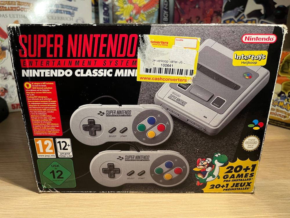 SNES Mini Konsole Super Nintendo OVP original (Gebraucht) in St. Gallen ...