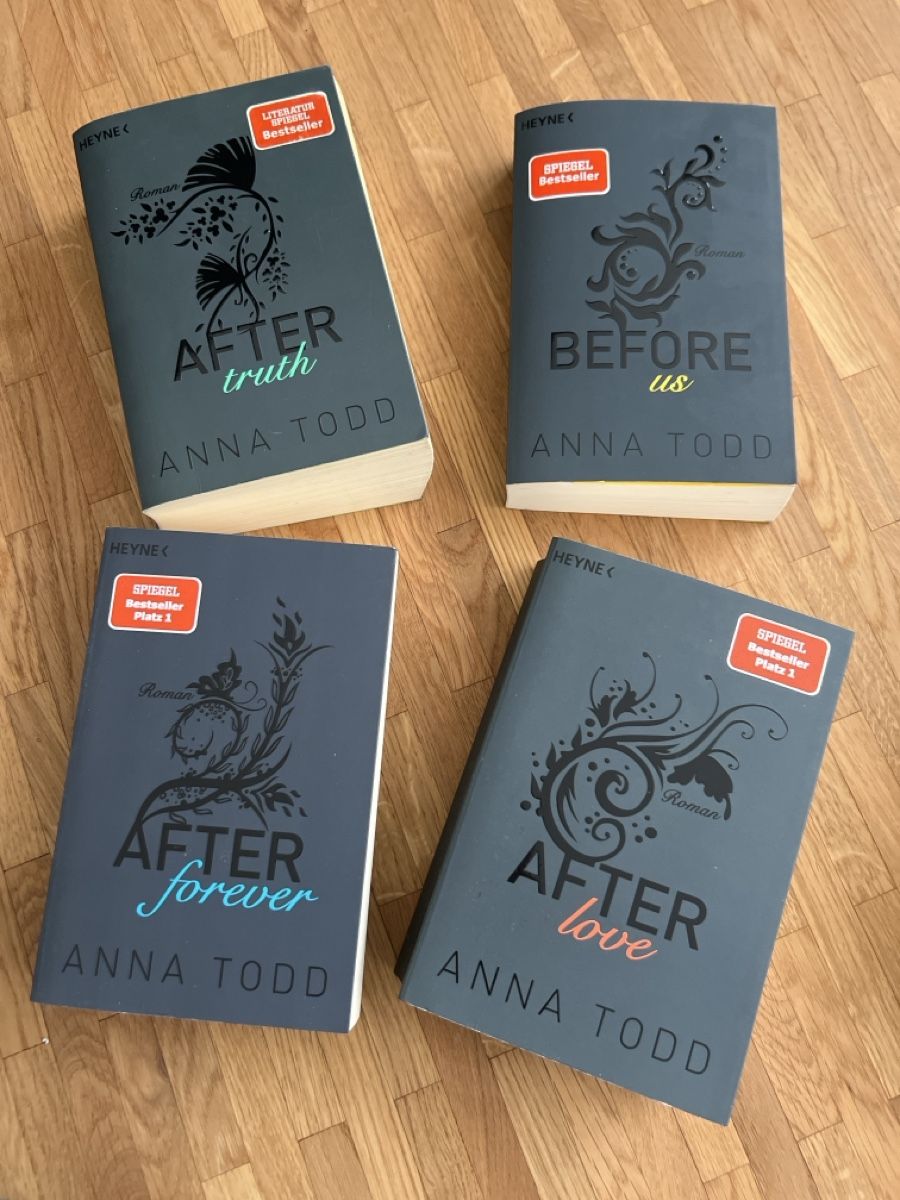 Anna Todd After Reihe - Bücher Set - Band 2,3,4,5 (Gebraucht) in ...