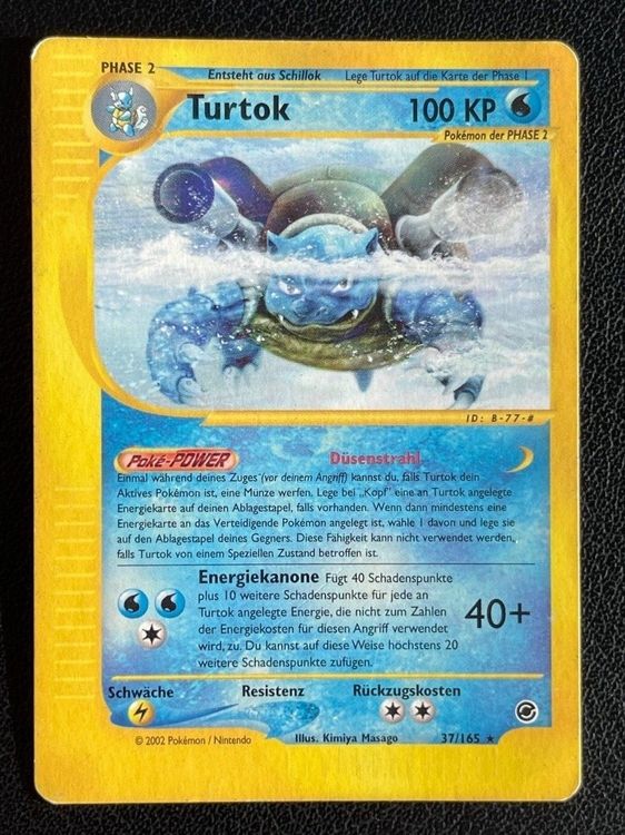 Turtok 37/165 Rare Pokémon Expedition (Neu (gemäss Beschreibung)) in ...