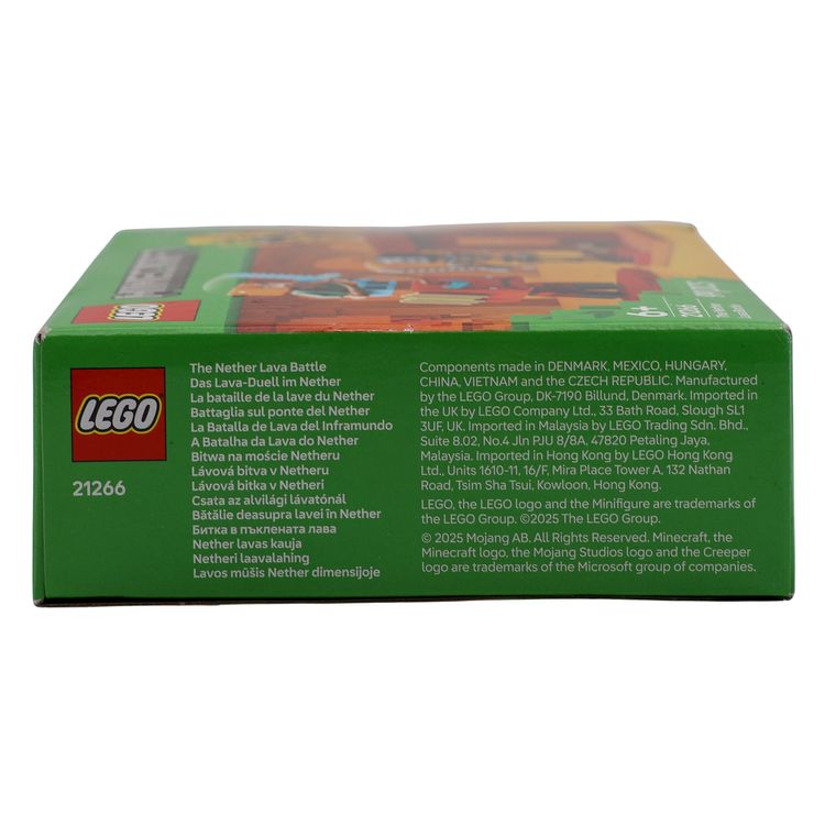 LEGO® Minecraft® 21266 The Nether Lava Battle - NEW (Neu und ...