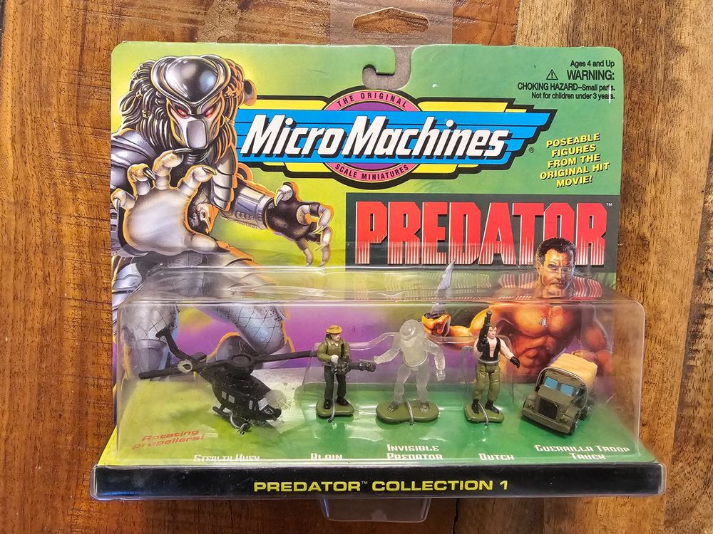PREDATOR - MICRO MACHINES - COLLECTION 1 (Neu und originalverpackt) in ...