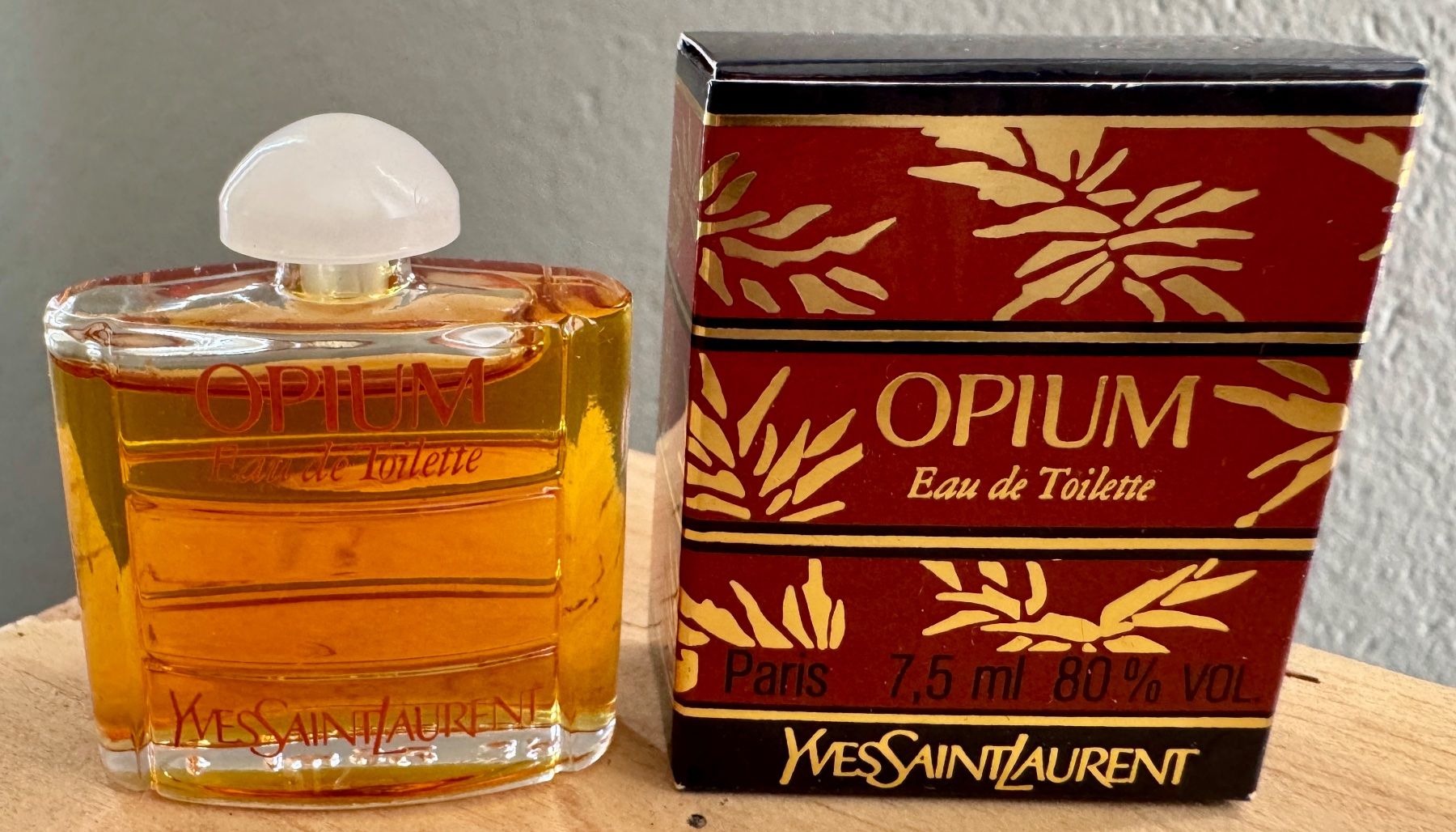 OPIUM - YSL - Yves Saint Laurent Parfum Miniatur vintage (Gebraucht) in ...