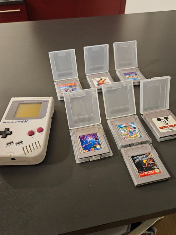 Original Nintendo GAME BOY inkl. sieben Spielezu verkaufen (Gebraucht ...