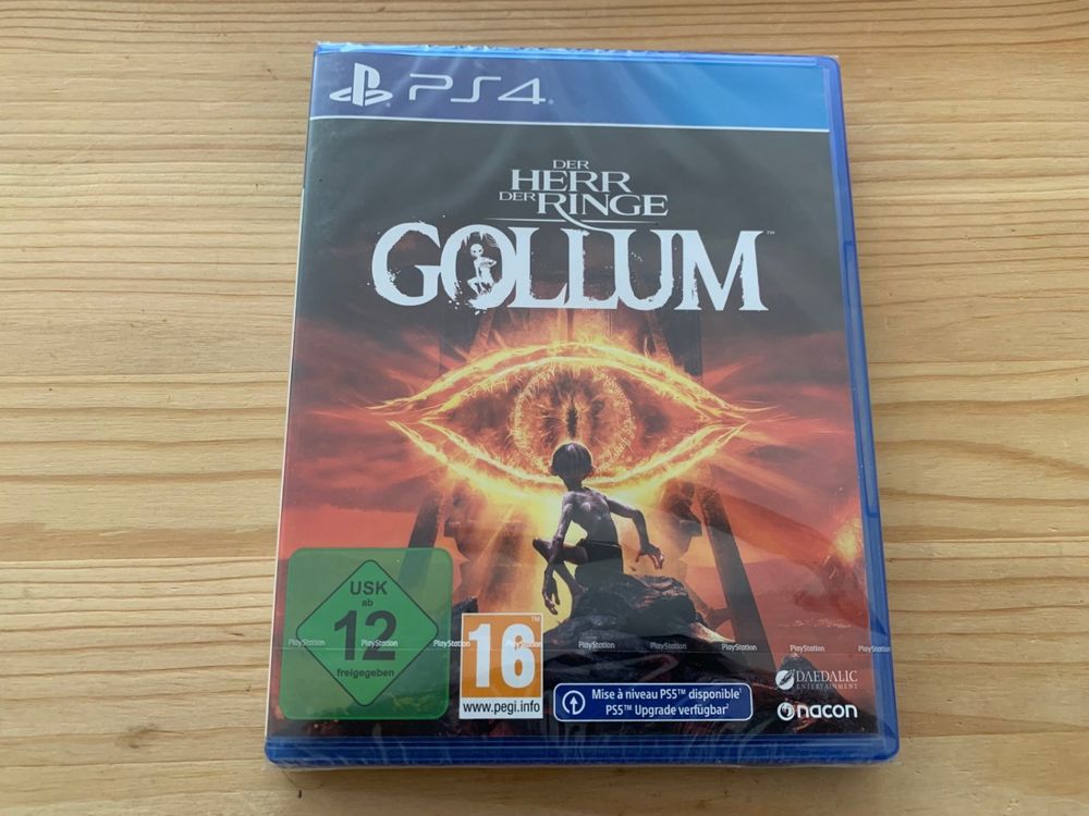 Der Herr der Ringe Gollum PS4 Spiel NEU (Neu und originalverpackt) in ...