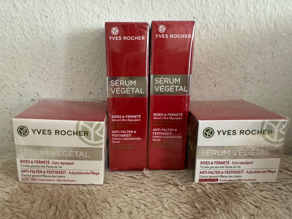Yves Rocher 4er Set Serum Vegetal (Neu und originalverpackt) in ...