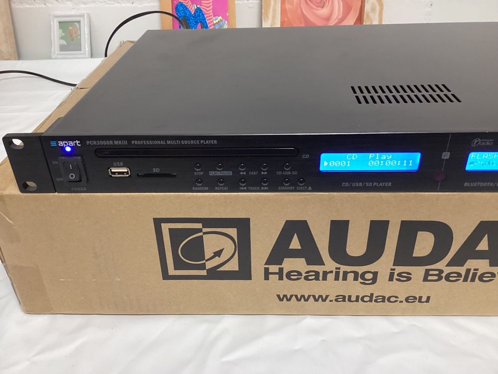Apart PCR3000 MKIII Biamp CD Player DAB Radio Multisource (Neu (gemäss ...