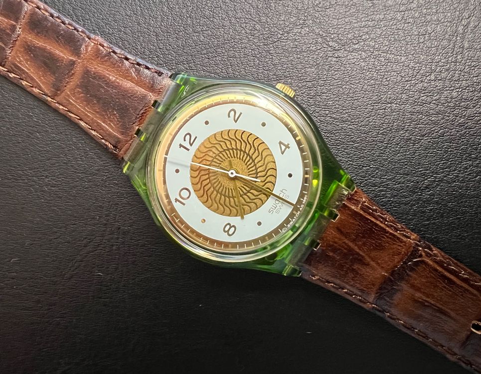 VINTAGE - SWATCH GR 114 “GALLERIA” (1991) (Neu und originalverpackt) in ...