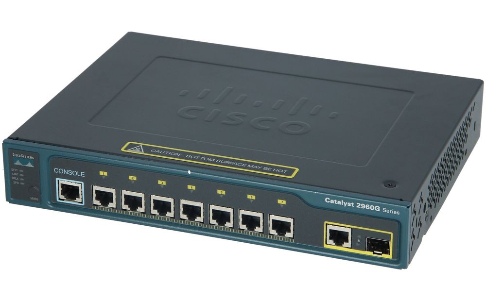 Cisco Switch 8 Port - WS-C2960G-8TC-L | Kaufen auf Ricardo