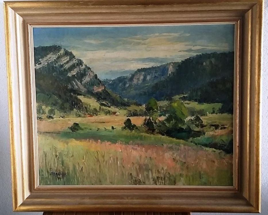 Mafli Walter (1015-2017) Huile sur toile (D'occasion) à Epagny pour CHF 1500 – avec livraison ...