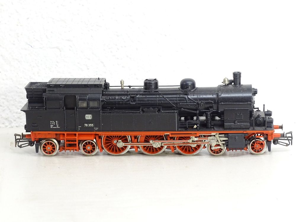 Märklin 3106 Dampflok BR78 355 DB, Schwarz, H0,WS/AC (Gebraucht) in Wohlen für CHF 51 – mit ...