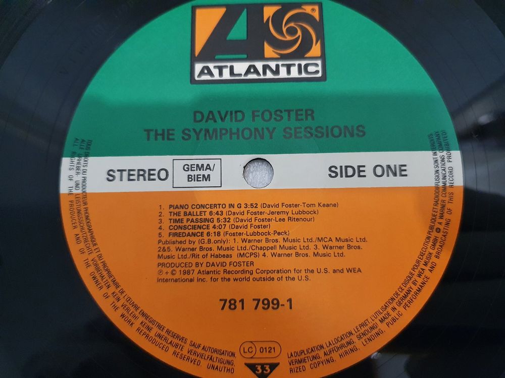 David Foster – The Symphony Sessions (Gebraucht) in Uster für CHF 7 ...