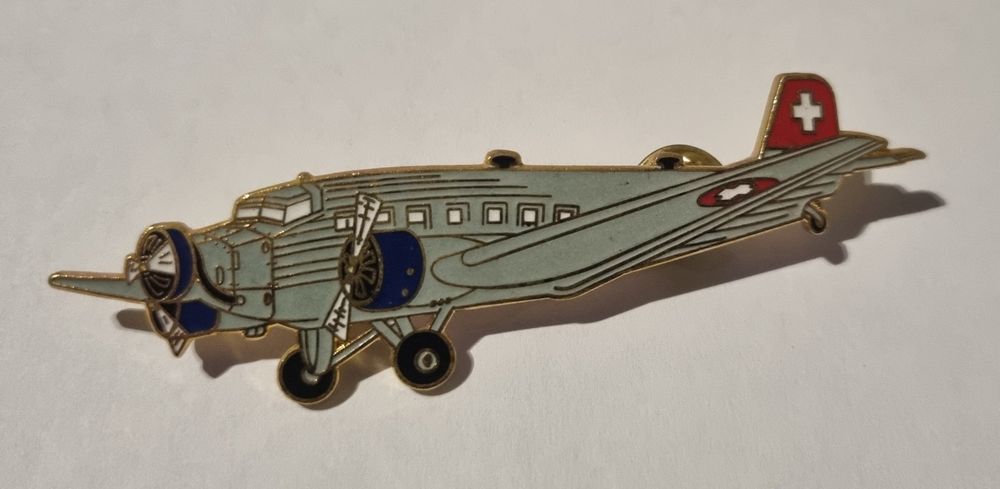 JU-52 FLUGZEUG-PIN - NR: 922 (Gebraucht) in Grenchen für CHF 12 – mit Lieferung auf Ricardo kaufen