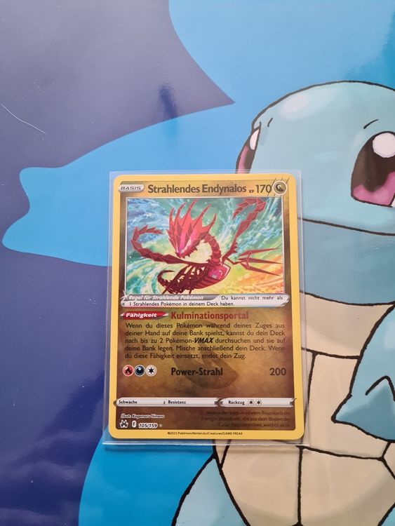 Pokemon Karte Strahlendes Endynalos Zenit der Könige (Neu (gemäss ...