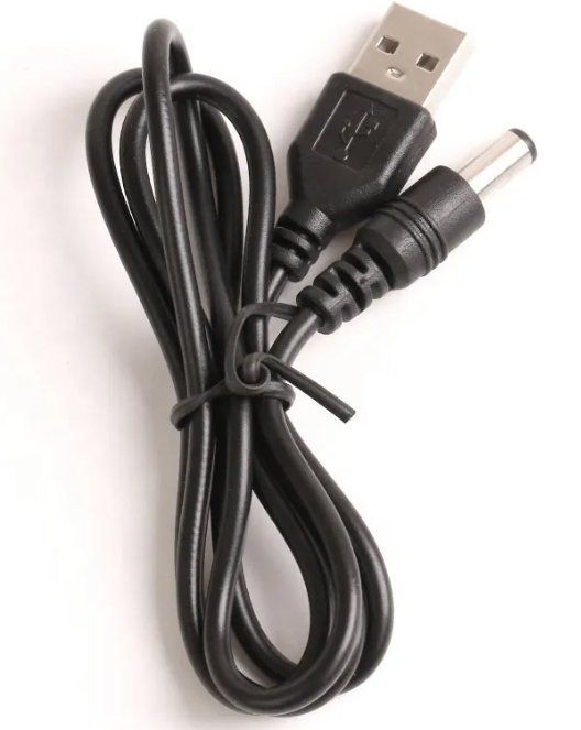 80cm USB 2.0 A Male to DC 5.5*2.1 Barrek Jack Power Cable (Neu und ...