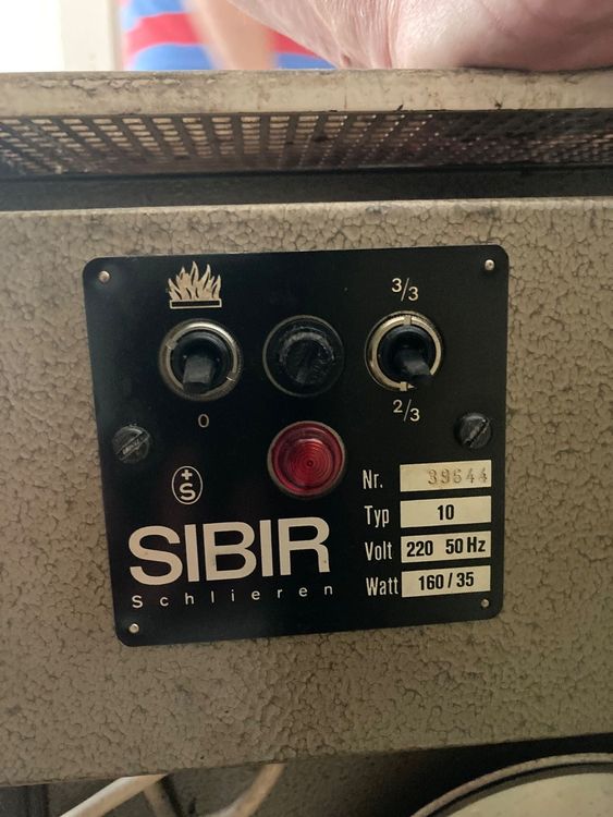 SIBIR Ölofen/Werkstattofen | Kaufen auf Ricardo