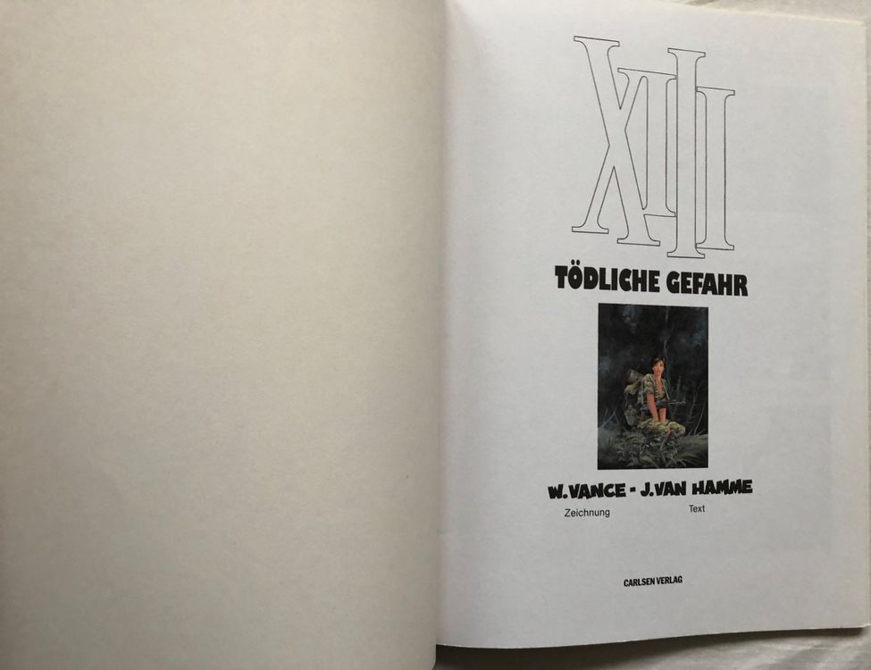 XIII - Band 9 - Tödliche Gefahr - 1.Auflage (Gebraucht) in Schaffhausen ...