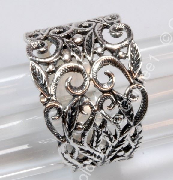 Silberring 925 filigran designter Ring 925 Silber (Neu und ...