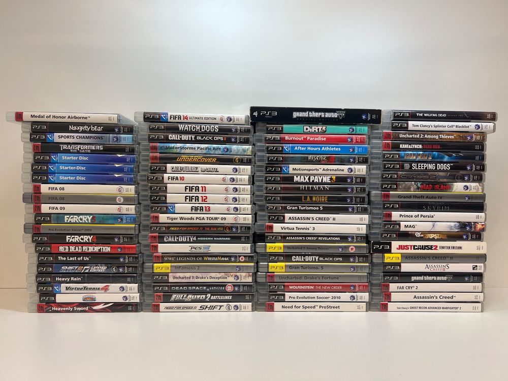 Gamesammlung - 80x Playstation 3 Games, gebraucht | Kaufen auf Ricardo