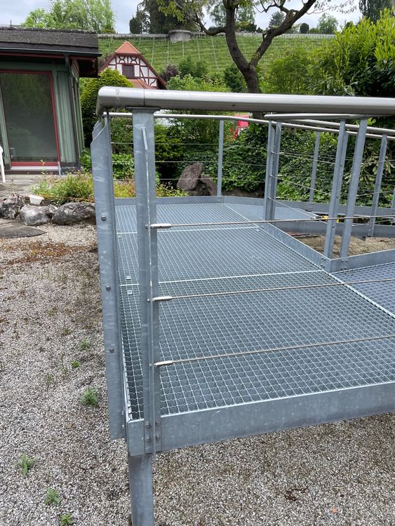 Modulare Rampe mit Handlauf (Gebraucht) in Zumikon für CHF 1330 – nur Abholung auf Ricardo kaufen