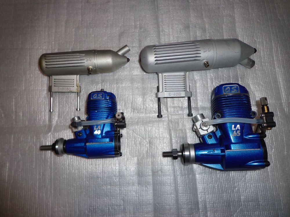 Modellmotor OS 65 LA (10.85 ccm) + 40 LA (6.49ccm) | Kaufen auf Ricardo