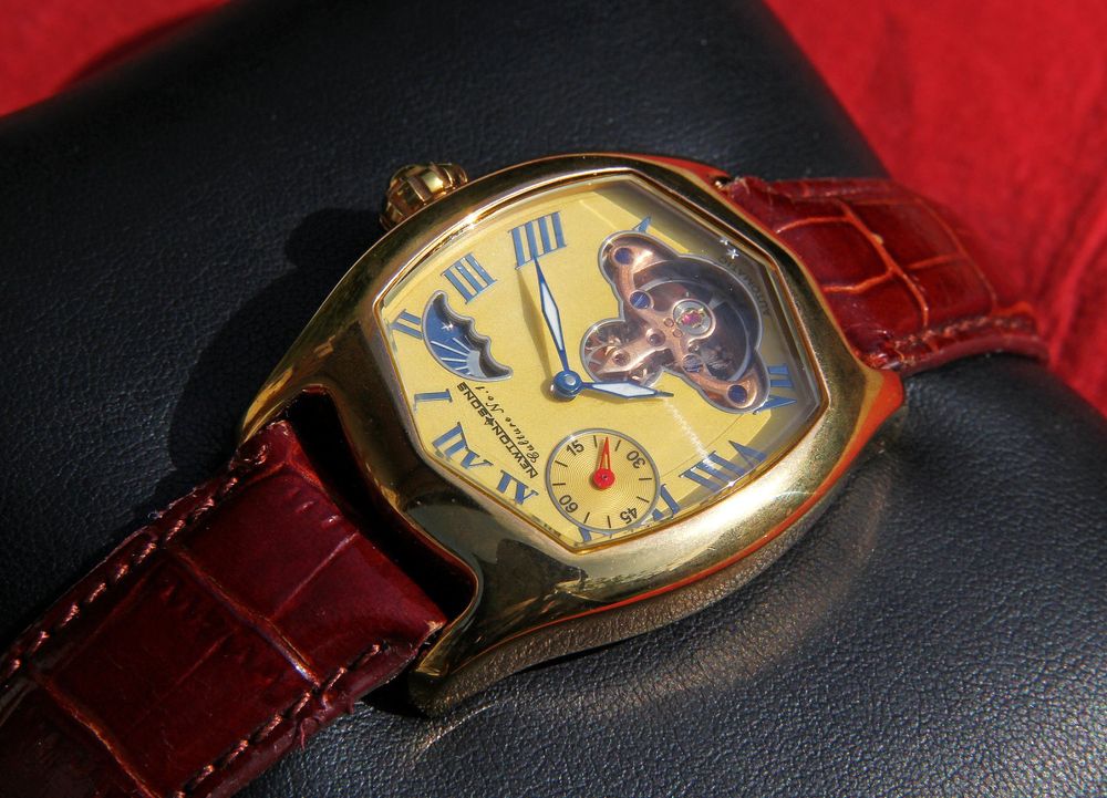 Montre Automatic Newton & Sons Culture N1, lune phases, (D'occasion) à ...