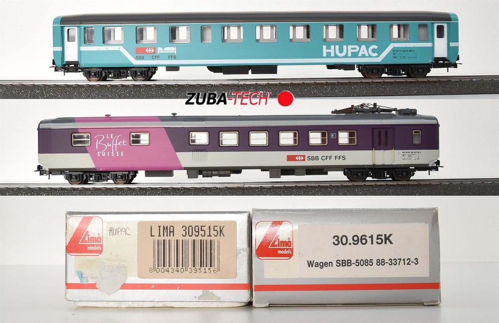 2x Lima Personenwagen SBB H0 GS mit OVP | Kaufen auf Ricardo